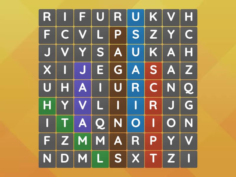 html - Wordsearch