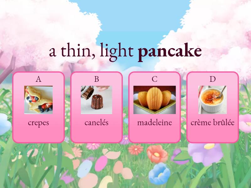 All about French Pastries - Quiz