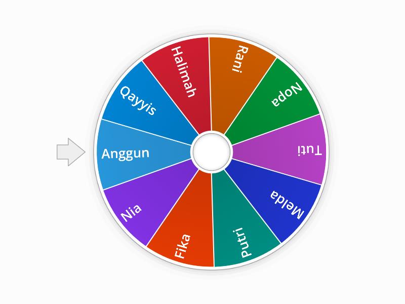 Nama PAI Pagi - Spin the wheel