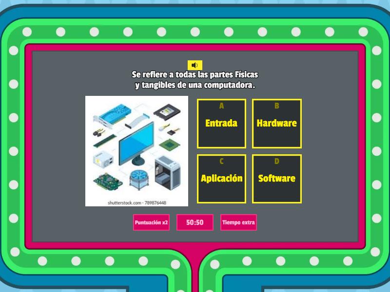 HARDWARE Y SOFTWARE - Kuis gameshow