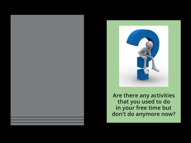 16. Free time - Speaking cards