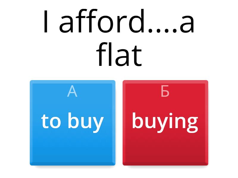 EF plus 7b verb patterns - Quiz