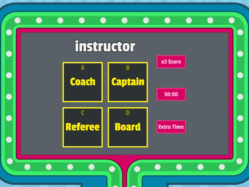 Vocabulary booklet P11 4th grade - Gameshow quiz