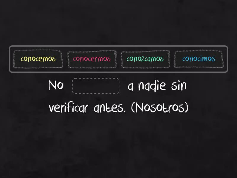Imperativo Negativo Verbos Irregulares Irregularidad Zc