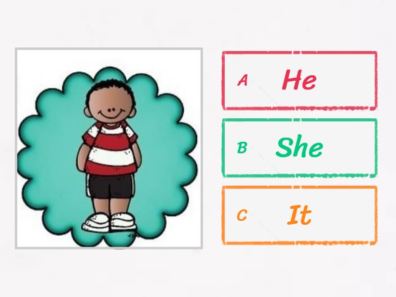 Subject Pronouns - 1 - Quiz