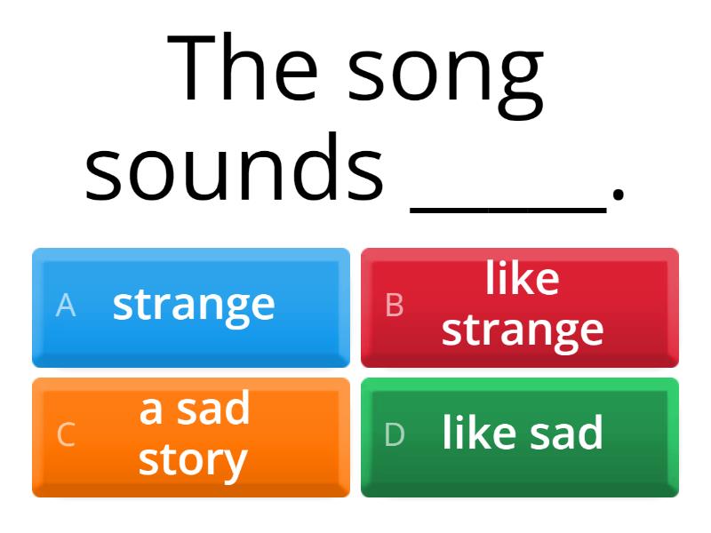 B4L3 文法 1_連綴動詞 - Quiz