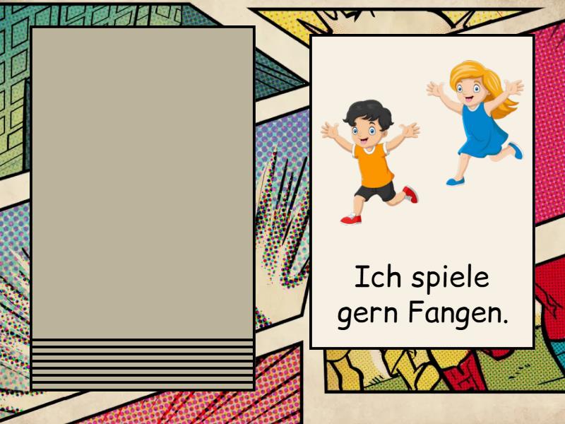 Was spielst du gern? - Speaking cards
