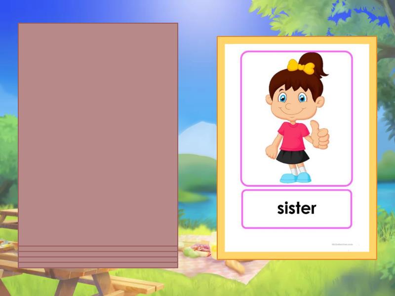 family - Speaking cards