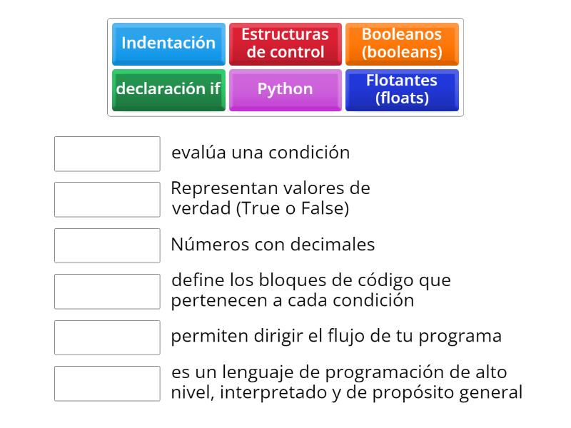 Introducción a la programación en Python - Match up