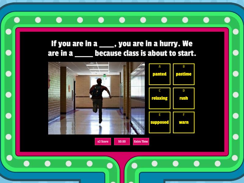 HMH Grade 1 Module 8 Week 1 Vocabulary - اختبار الألعاب التلفزية