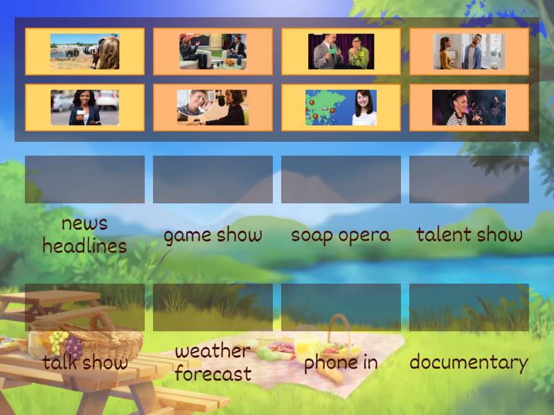 Types of media - Match up