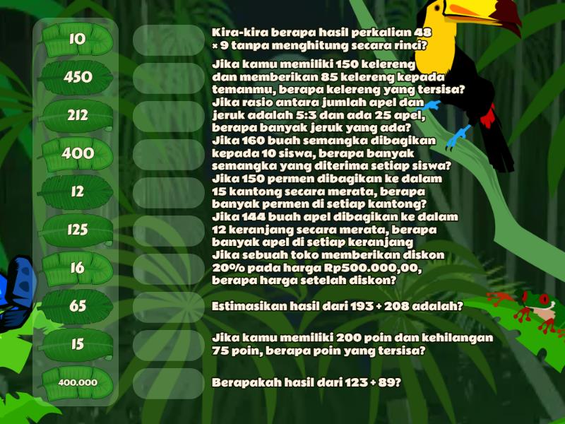 Latihan Number Sense MathVenture - Une las parejas