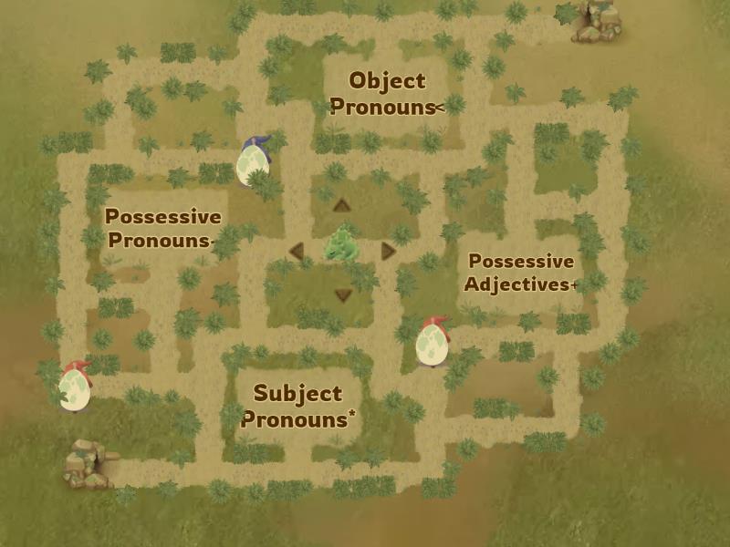 PRONOUNS (3) - Persecución en el laberinto