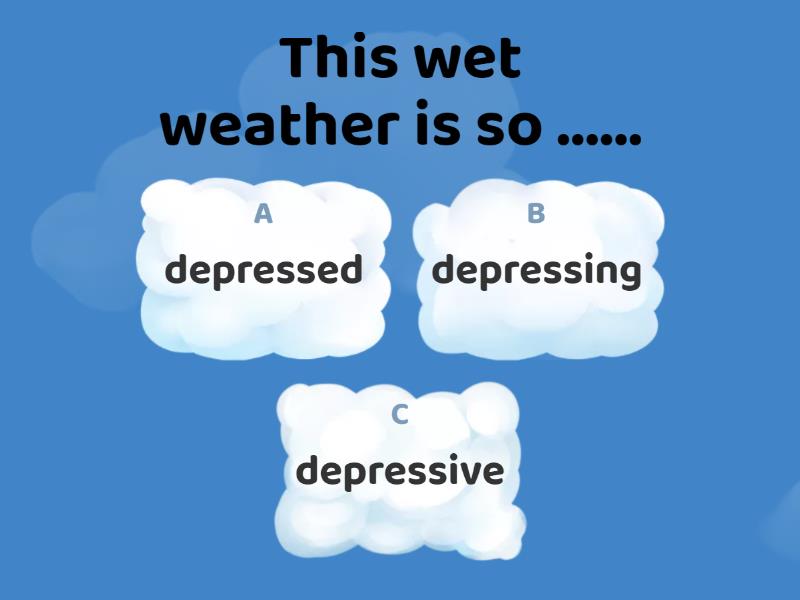 EF B1 unit 4B, -ed,-ing speaking - Quiz