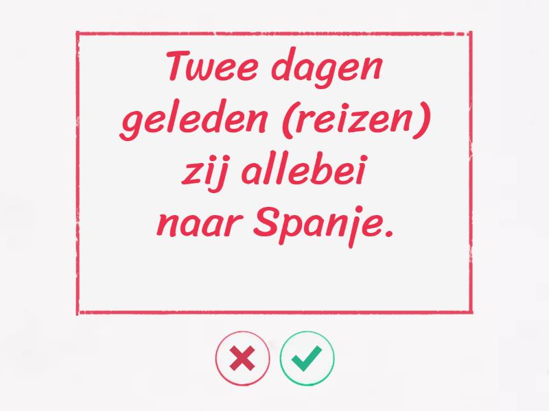 Imperfectum regelmatige werkwoorden - Flash cards