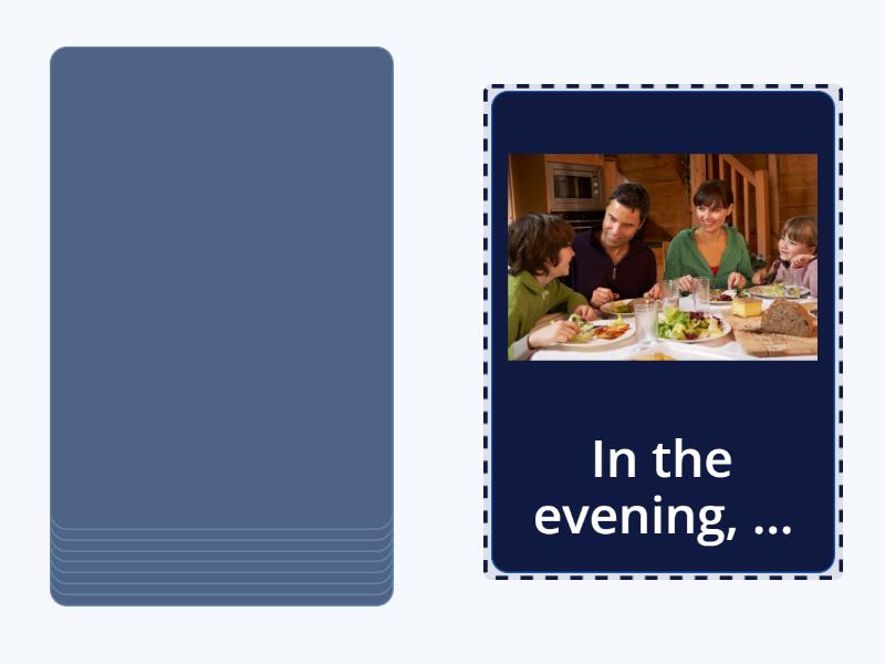 Daily Routine - Speaking cards