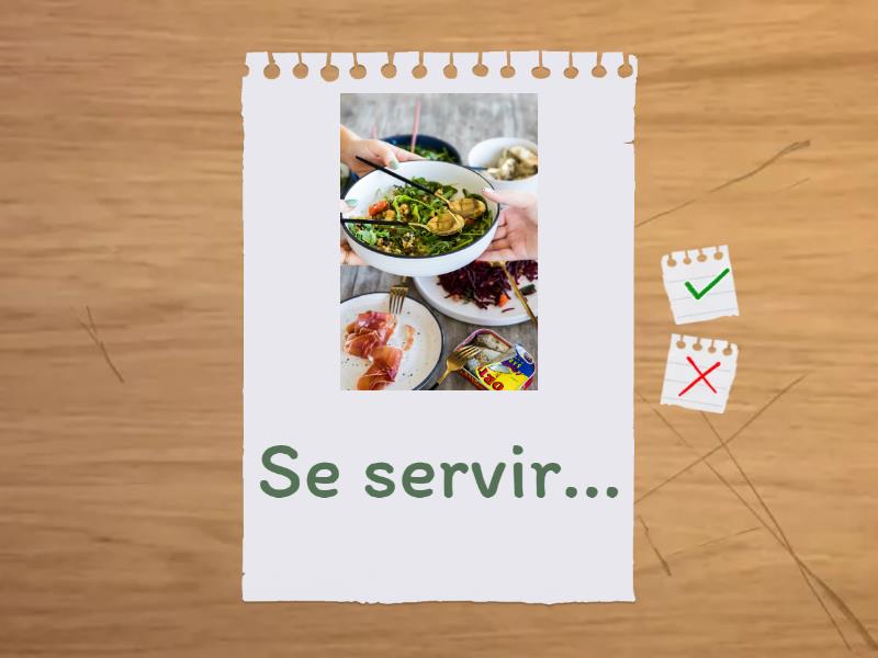 LES MANIERES A TABLE - Flash cards