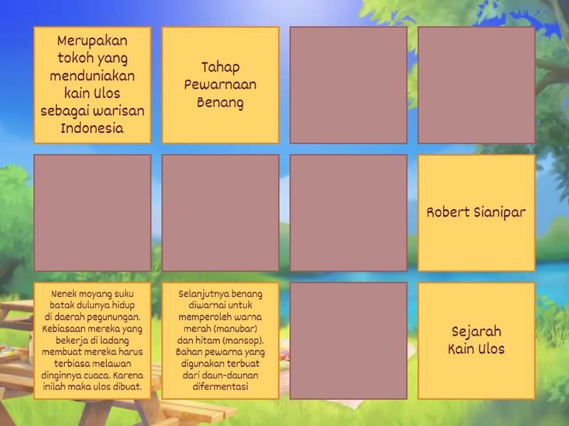 Kain Tenun Ulos - Matching pairs