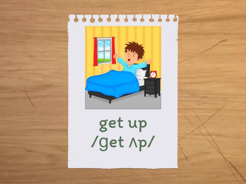 A1 Verbs _ Vocabulary - Flash cards