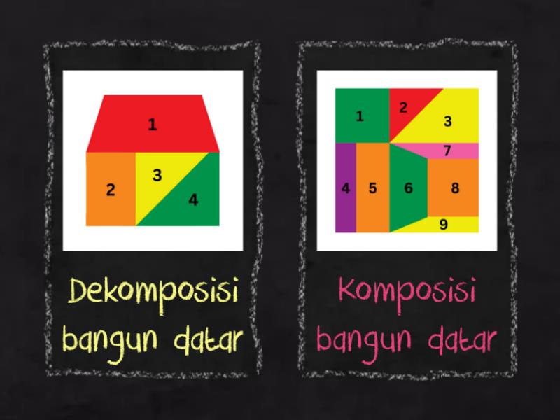 KOMPOSISI DAN DEKOMPOSISI BANGUN DATAR - Flip tiles