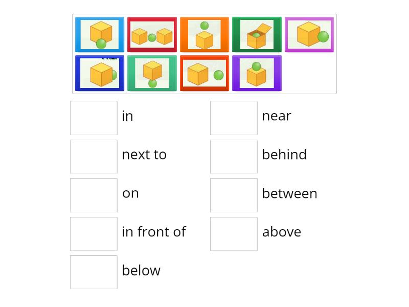 Preposition - Match up