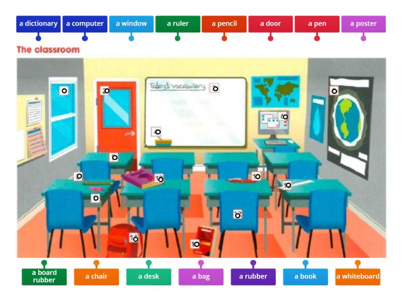 Gateway A1 school things - Labelled diagram Gateway A1 school things - Labelled diagram