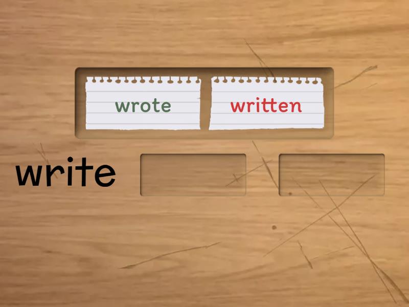 Irregular Verbs - 3 FORMS - 41 verbs - Missing word