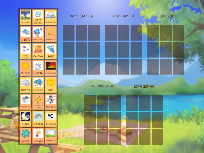 EL TIEMPO - Group sort