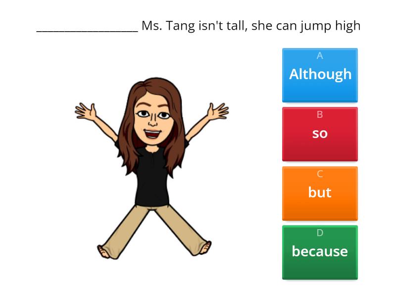 6A U3 although, but - Quiz