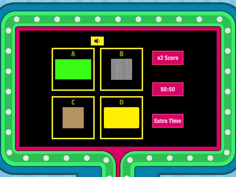 Colours - Gameshow quiz