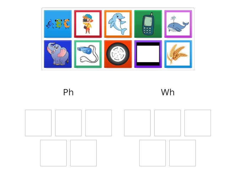 Phonics - Group sort
