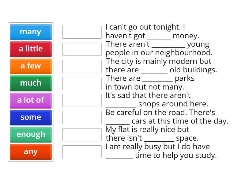 Quantifiers L5-06 - Match up