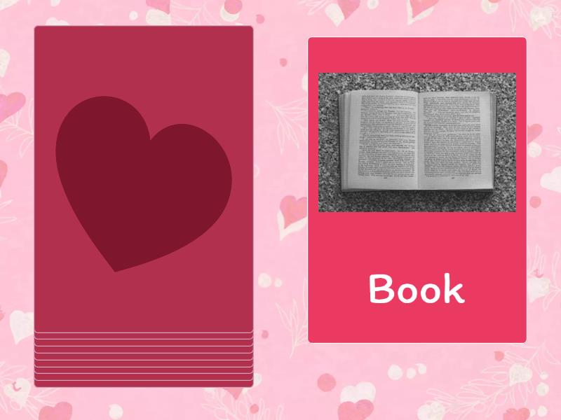 School objects - Speaking cards