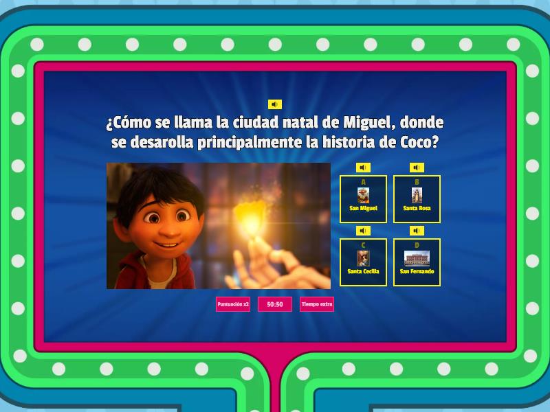 Trivia sobre Coco - Concurso de preguntas