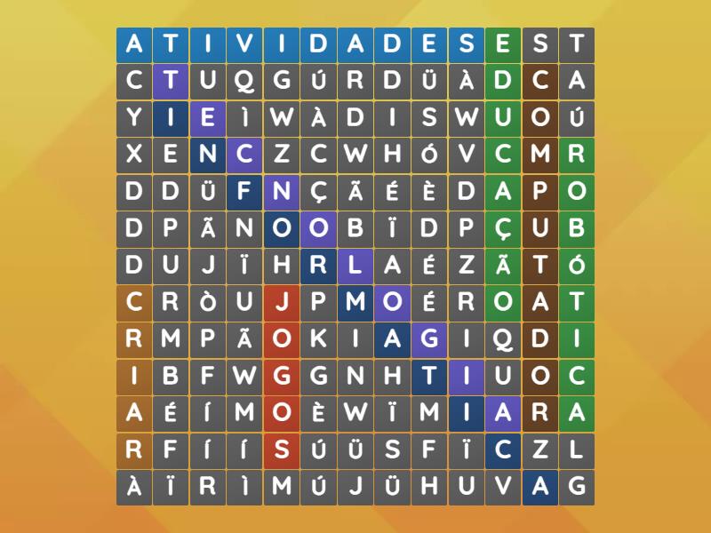 Anagrama Let. - Wordsearch