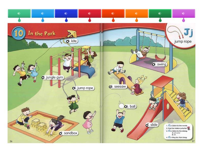 In the park / At the playground (Young Children Picture Dictionary ...