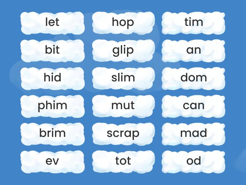 Silent e flip tiles - Fichas giratorias