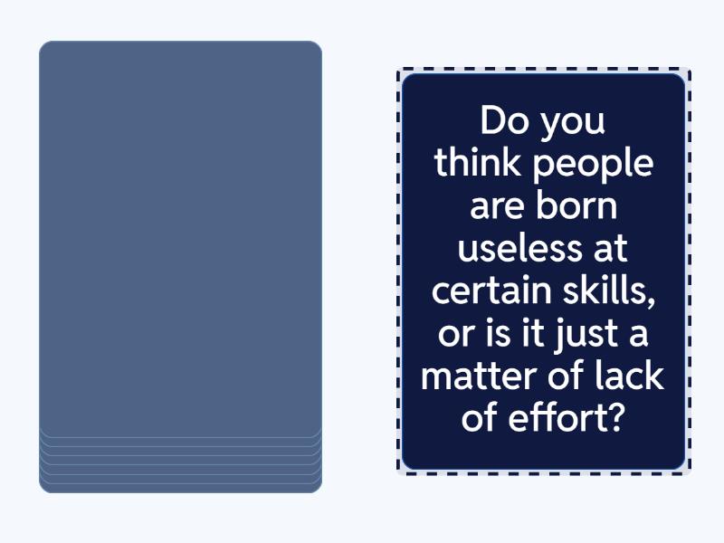 Ready for Advanced Unit 4 vocab (work) - Speaking cards