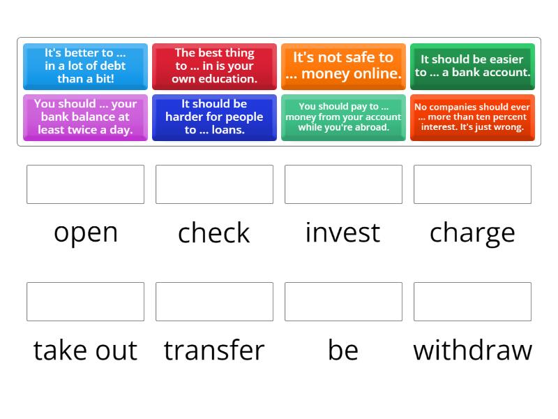 RoadMap B1+ Unit 7B Extra Vocabulary ex. 2 - Match up