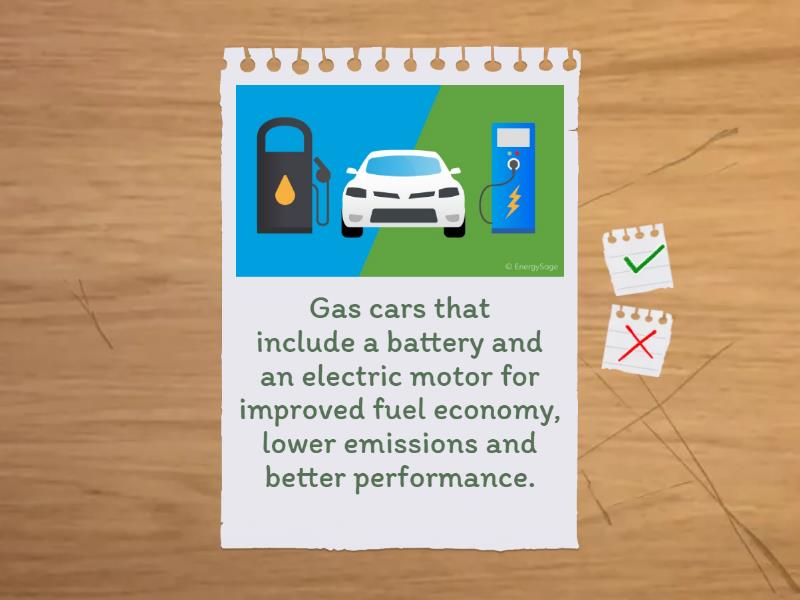 Target vocabulary of environment - Flash cards
