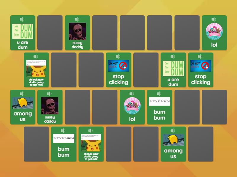 are u dum or u are not - Parejas