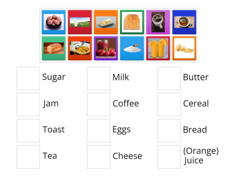 Breakfast - Match up