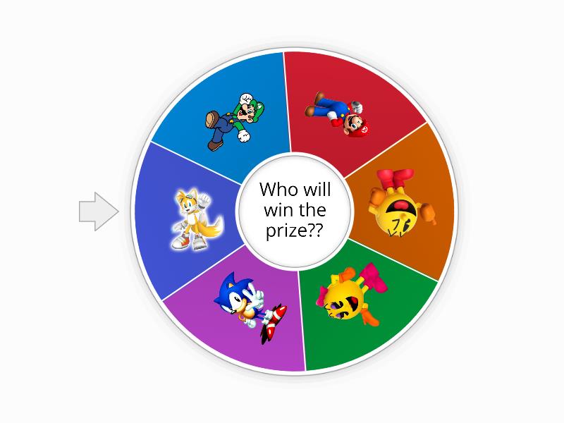 PRESS START WHEEL SPIN - Spin the wheel