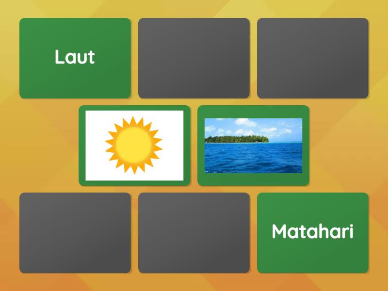 Mencocokkan gambar dan tulisan - Matching pairs
