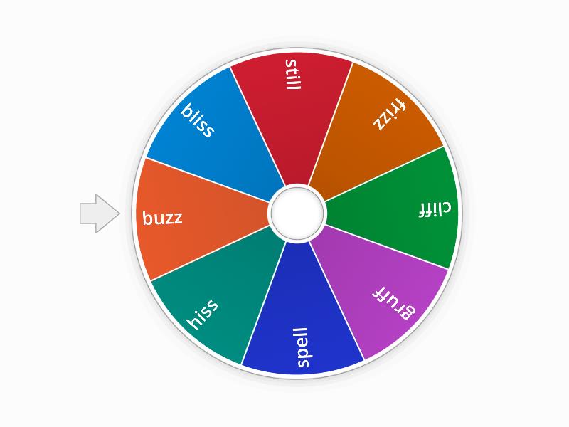 FLSZ Words - Spin the wheel