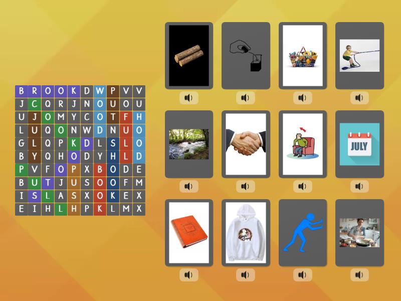 Spelling Words Unit 4 Week 2 - Caça-palavras