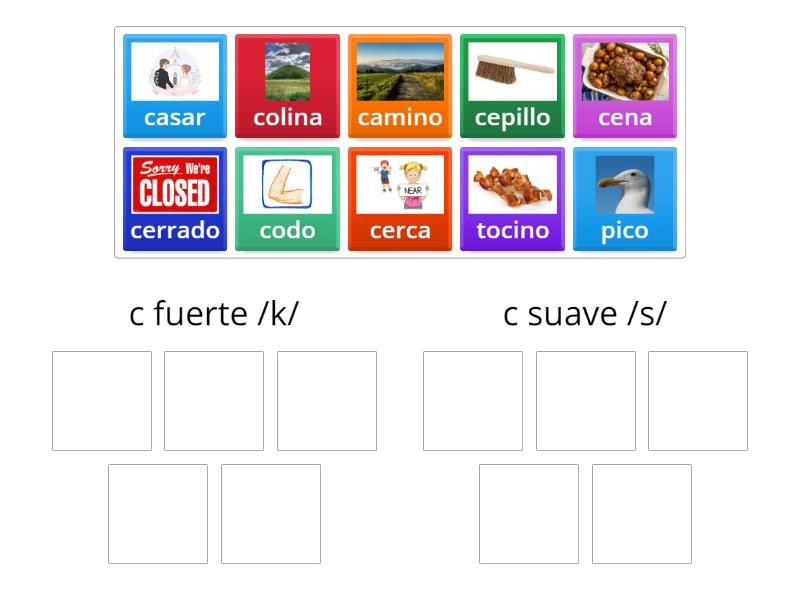 el sonido c: fuerte y suave - Group sort