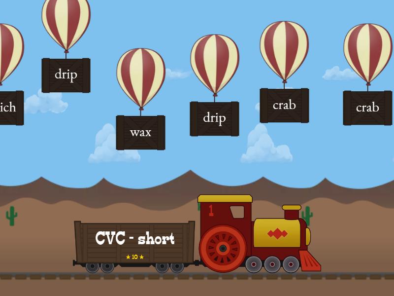 Words their Way WWP Sort 11 - Balloon pop