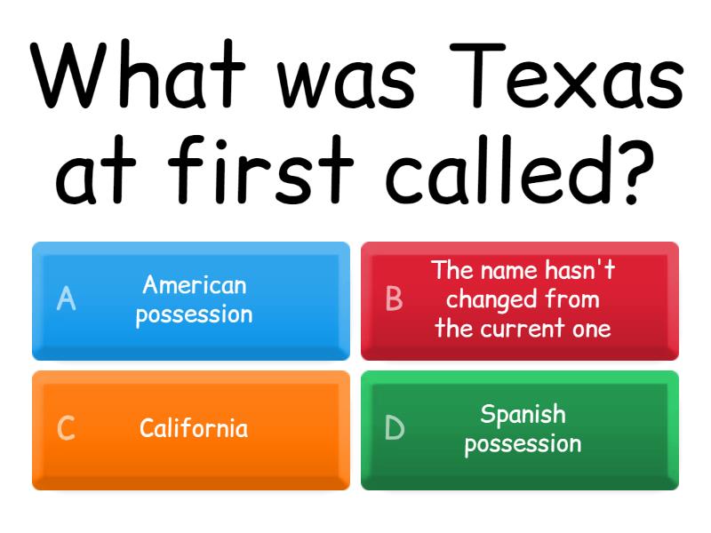 about texas - Quiz
