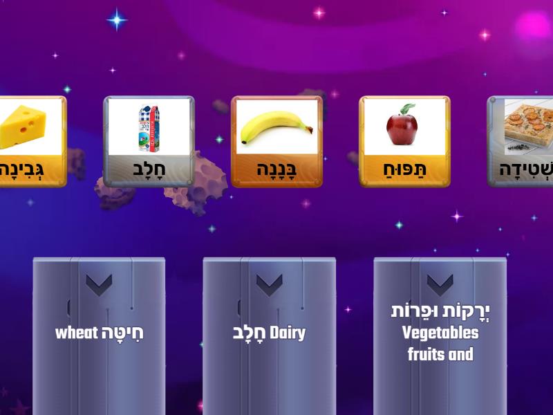 מיון מוצרים של שבועות Sort Shavuot products - Speed sorting